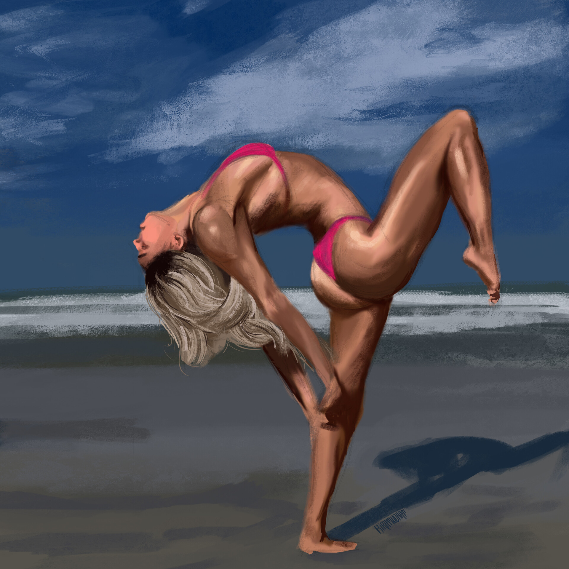 ArtStation - Beach vibe