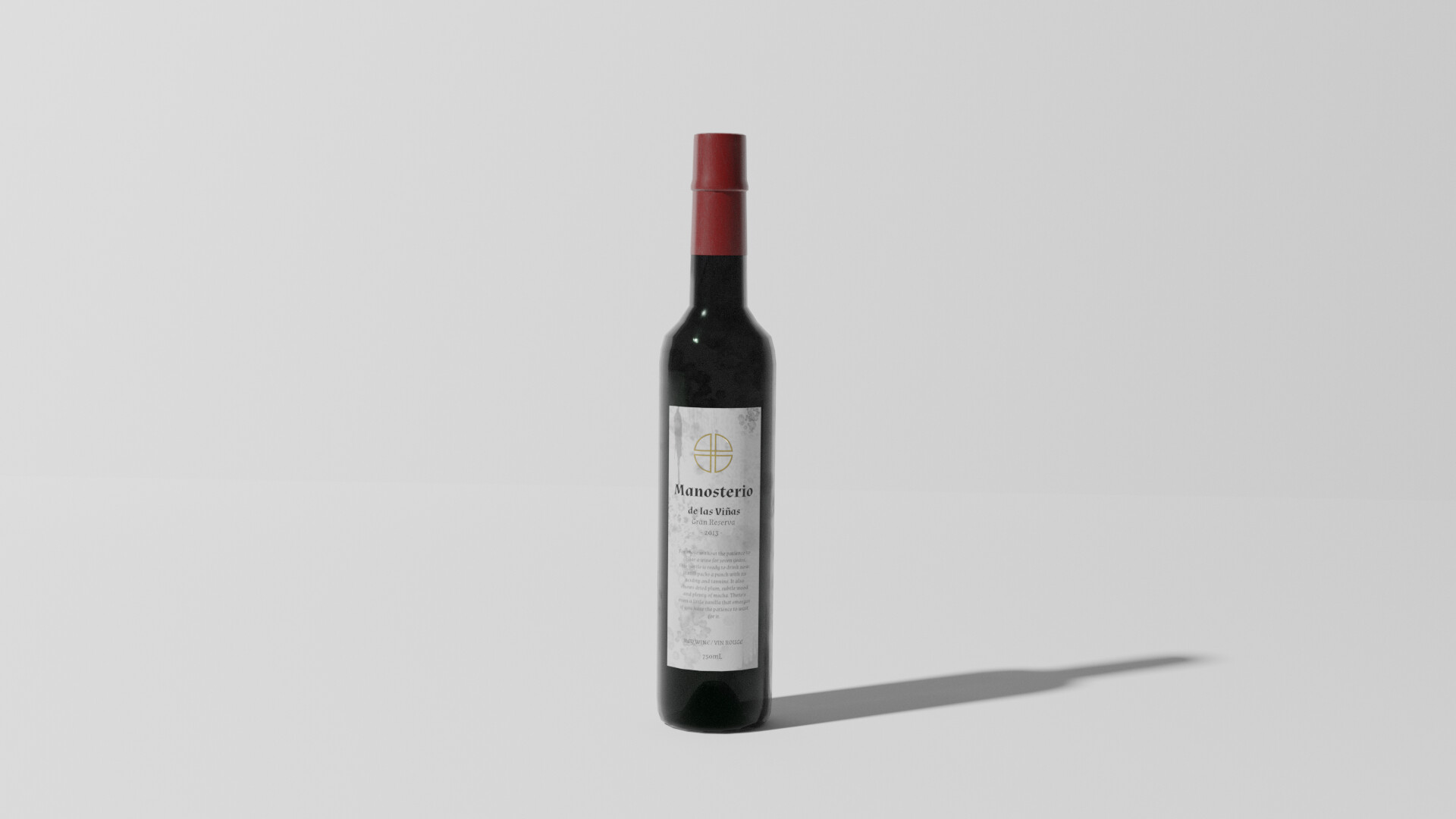 ArtStation - Wine Bottle
