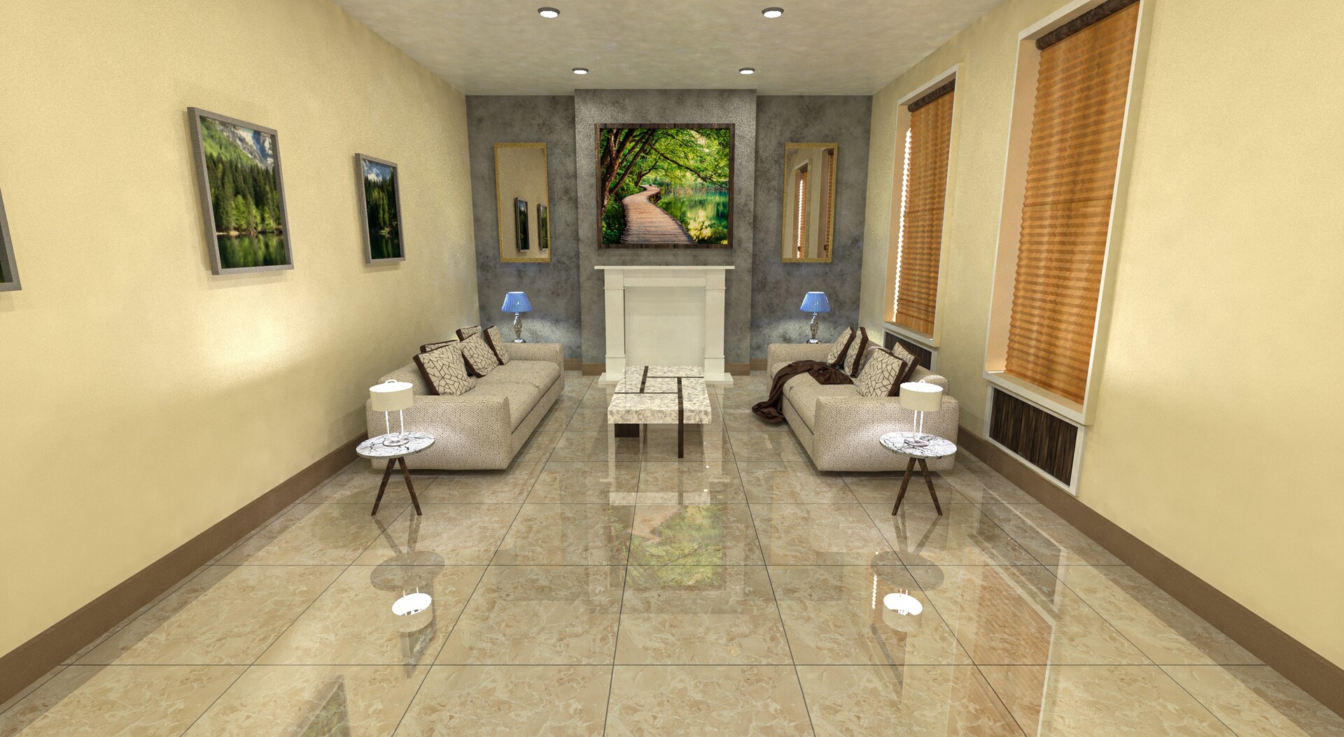 ArtStation - interior design