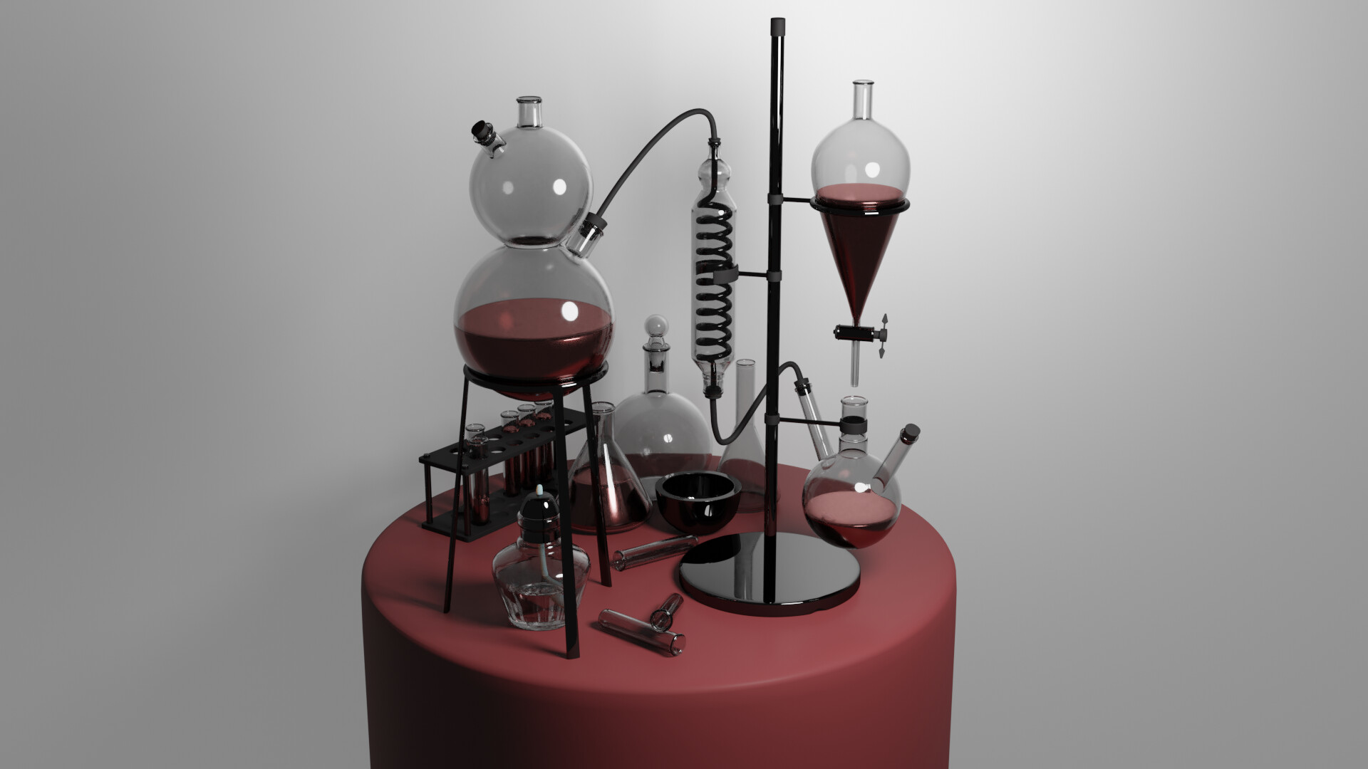 ArtStation - chemical lab equipment
