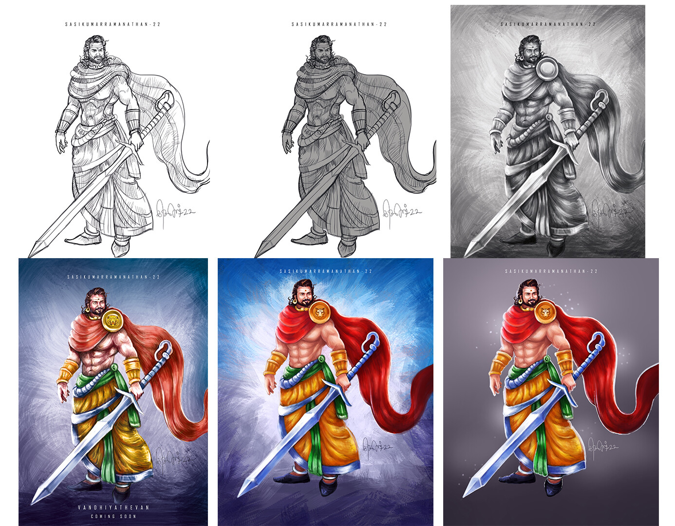 Sasikumar Ramanathan Artist - vallavaraiyan vandiyadevan