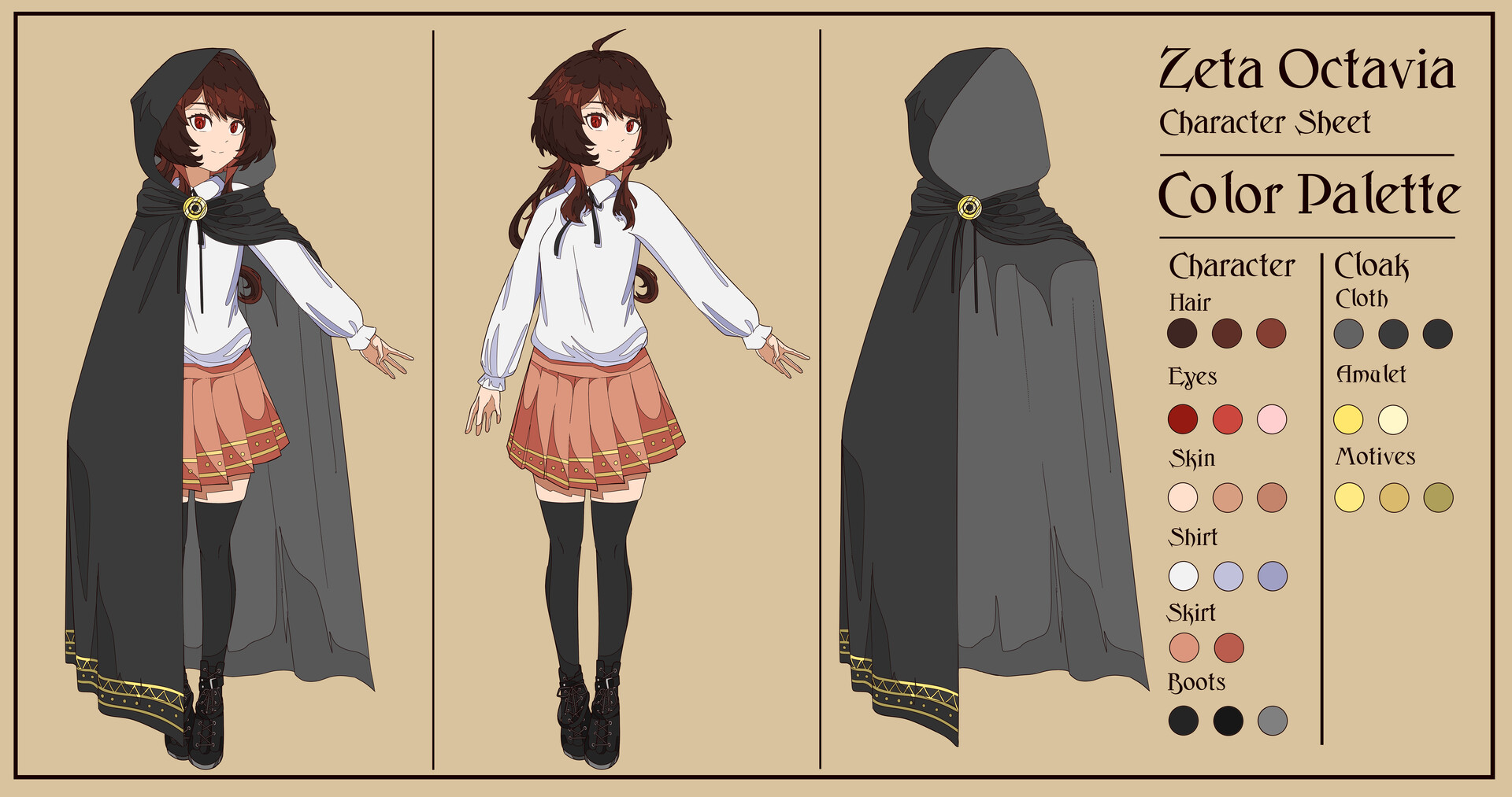 ArtStation - Character Sheets