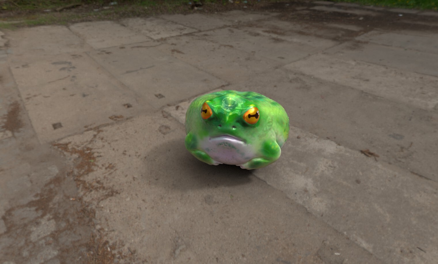 Beatriz Rodríguez - Frog 3D Model