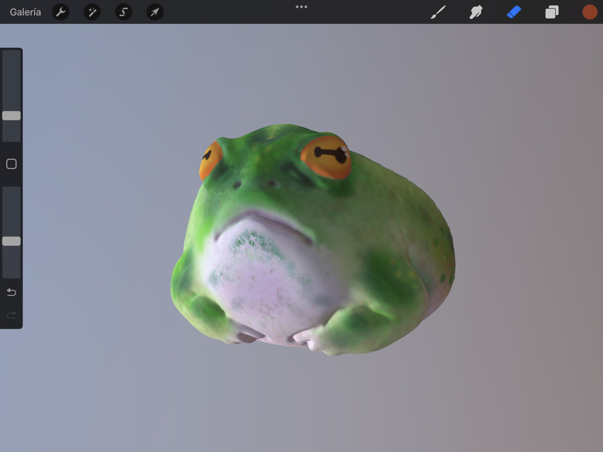 Beatriz Rodríguez - Frog 3D Model