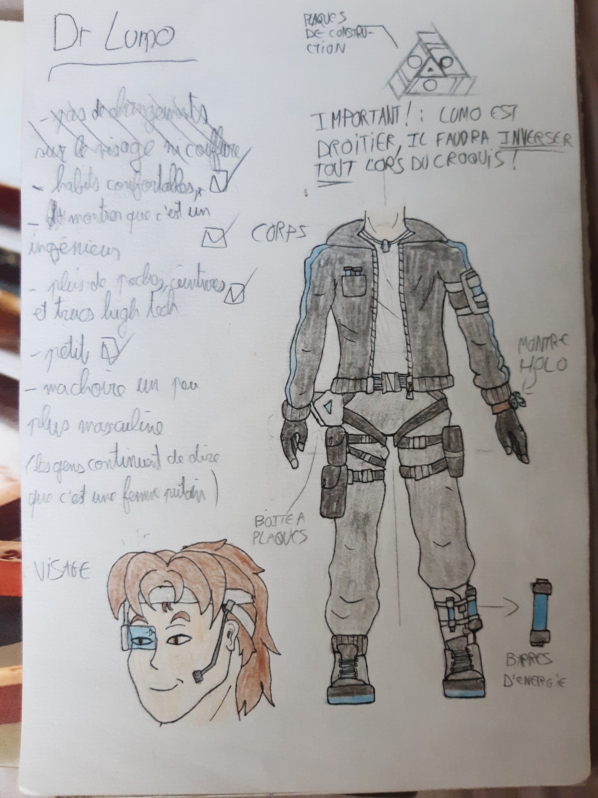 ArtStation - Lumo Concept Sheet