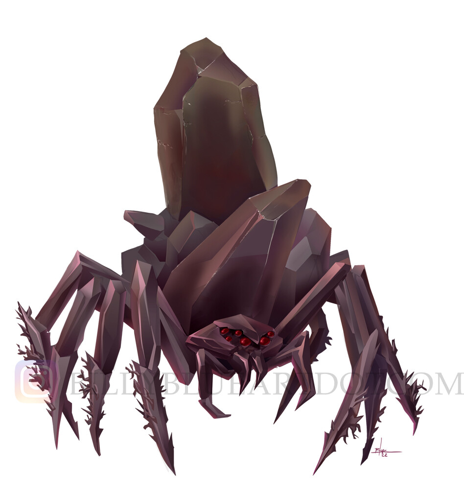 ArtStation - Phase Spider - creature design