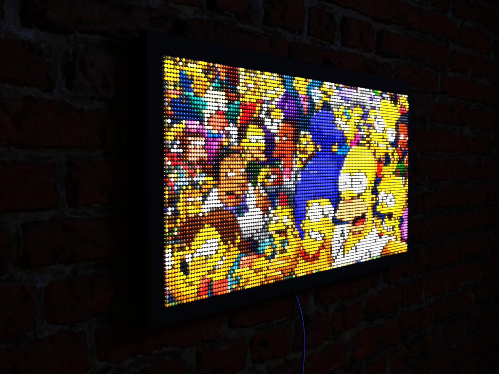 JR Dimension - Procedural Led Panel