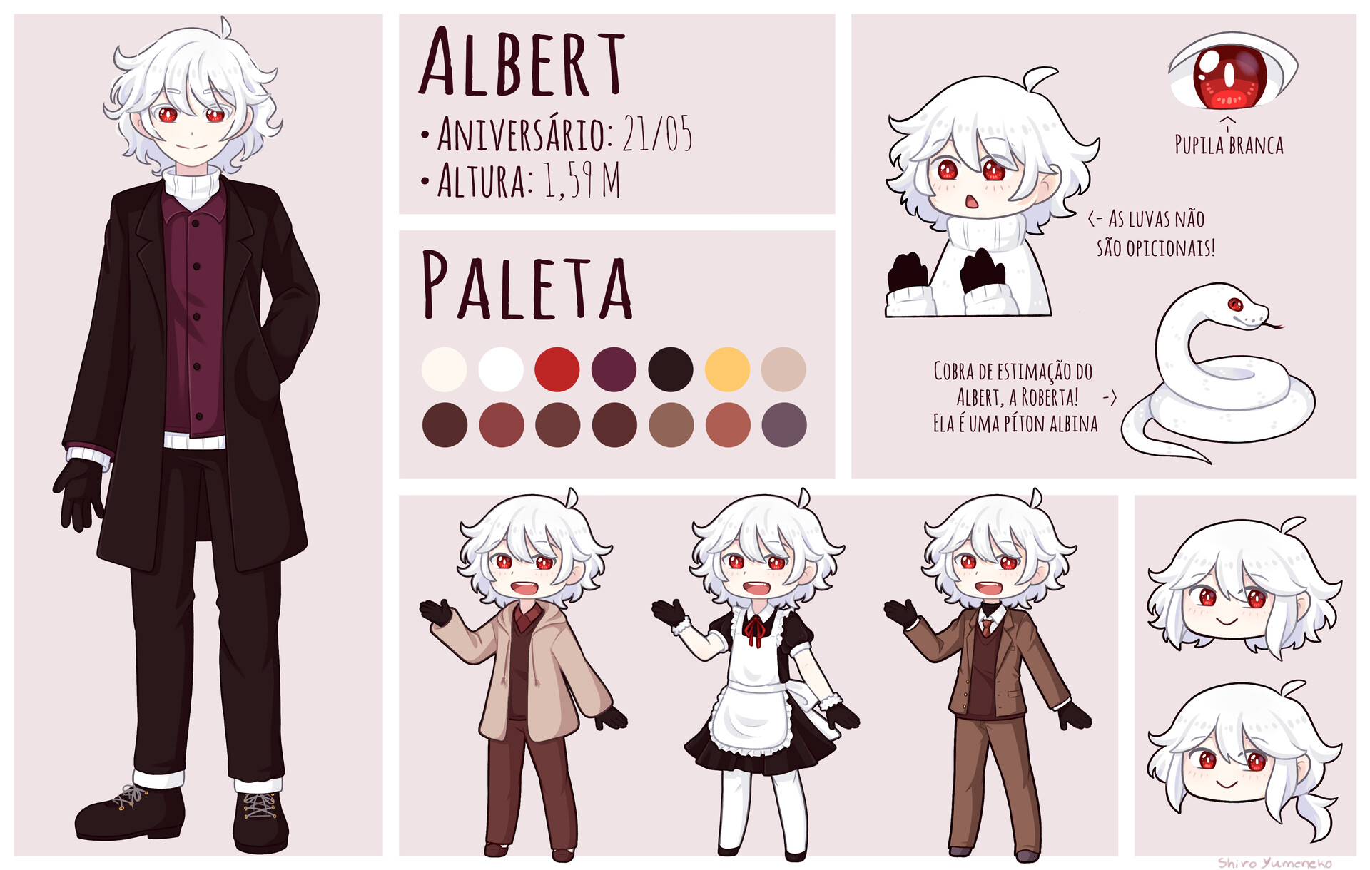 ArtStation - Commission - Character Ref Sheet