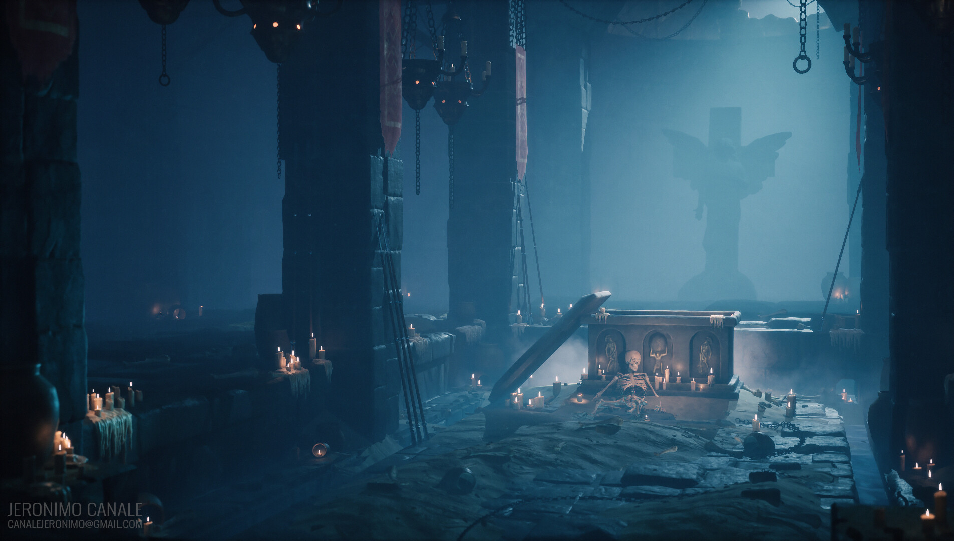 Jeronimo Canale - The Crypt - Modular Environment