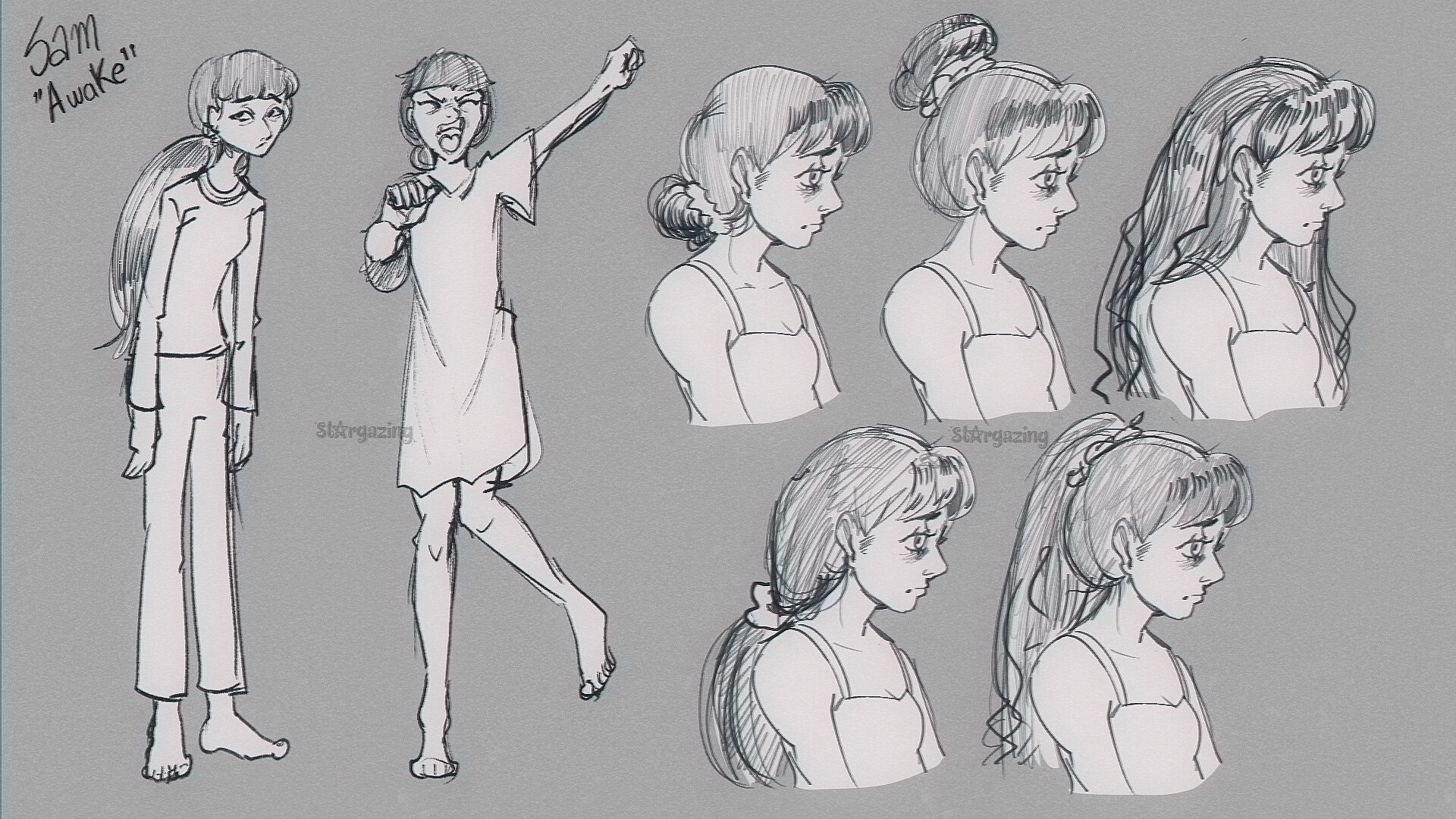 ArtStation - The Conscious (Samantha is awake - Sketches 1)