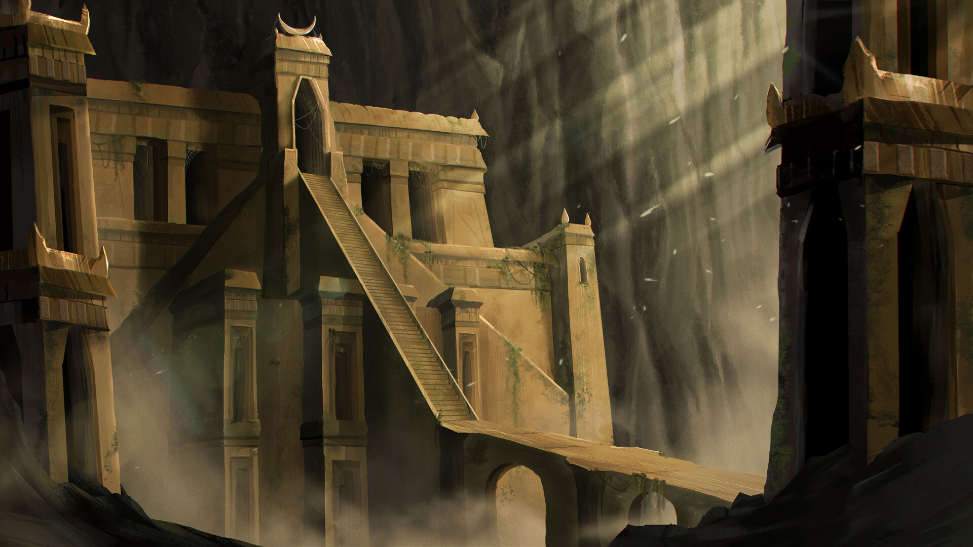 ArtStation - Moon Temple