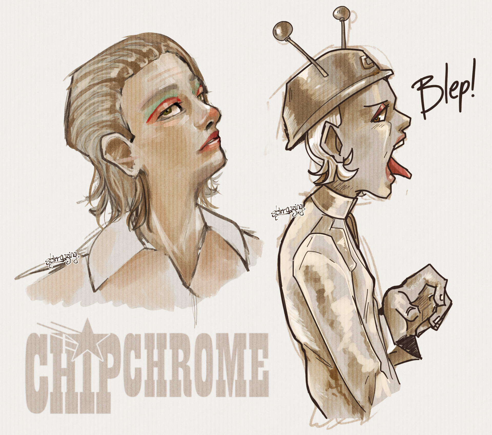 Samantha Bermeo - Chip Chrome!