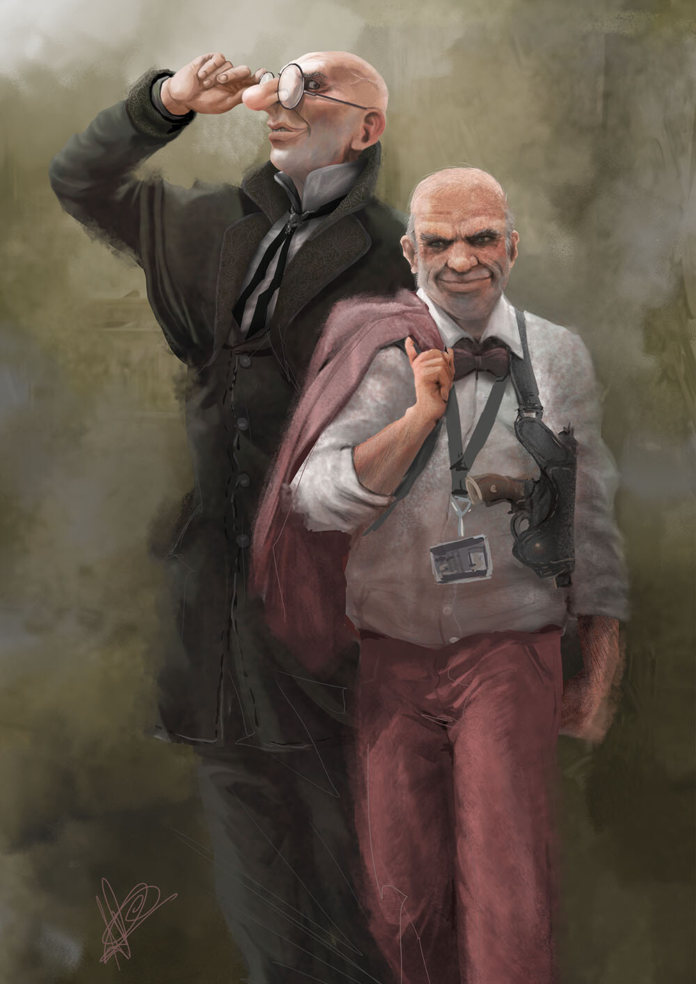 ArtStation - Mortadelo y Filemón fan-art