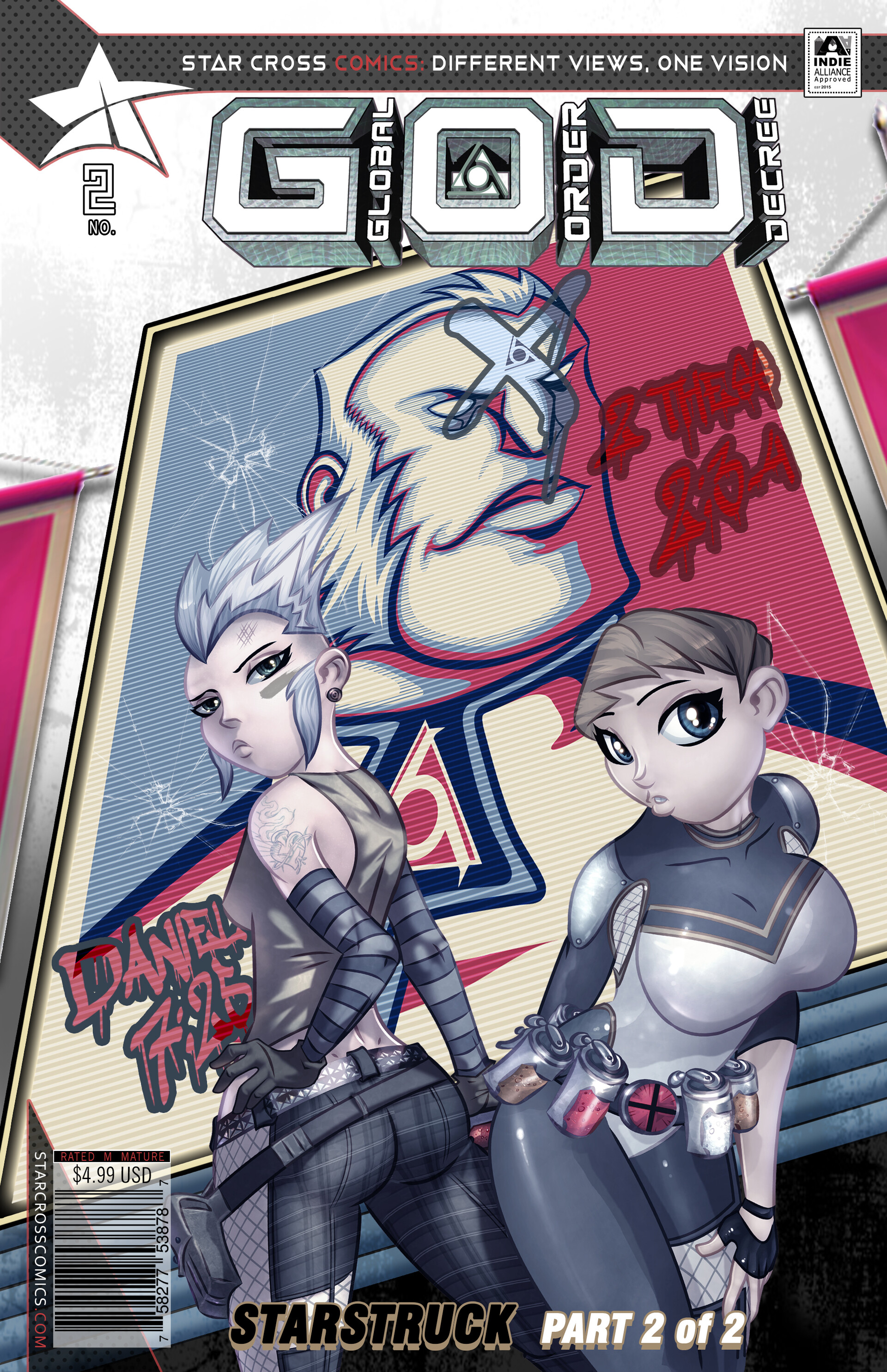 ArtStation - G.O.D. #2 cover