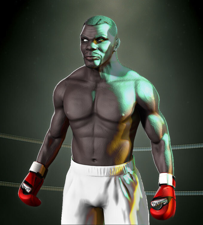 ArtStation - Mike tyson