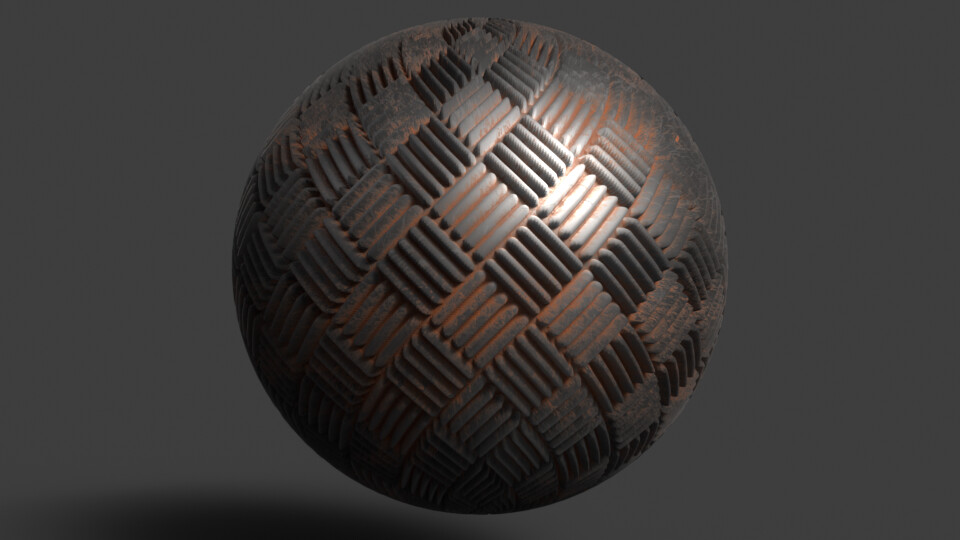 ArtStation - Substance Designer Metal Work