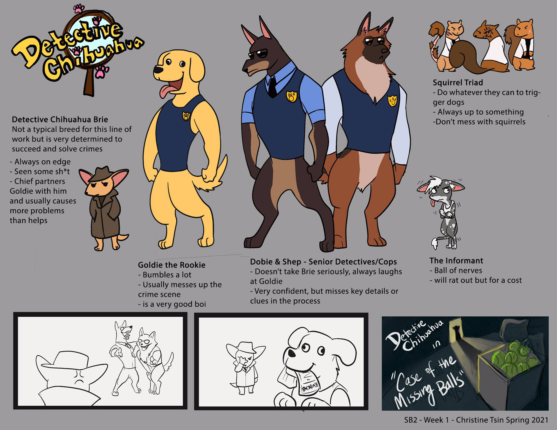 ArtStation - Brainstorm Animation Storyboard Pitches (Spring 2021)