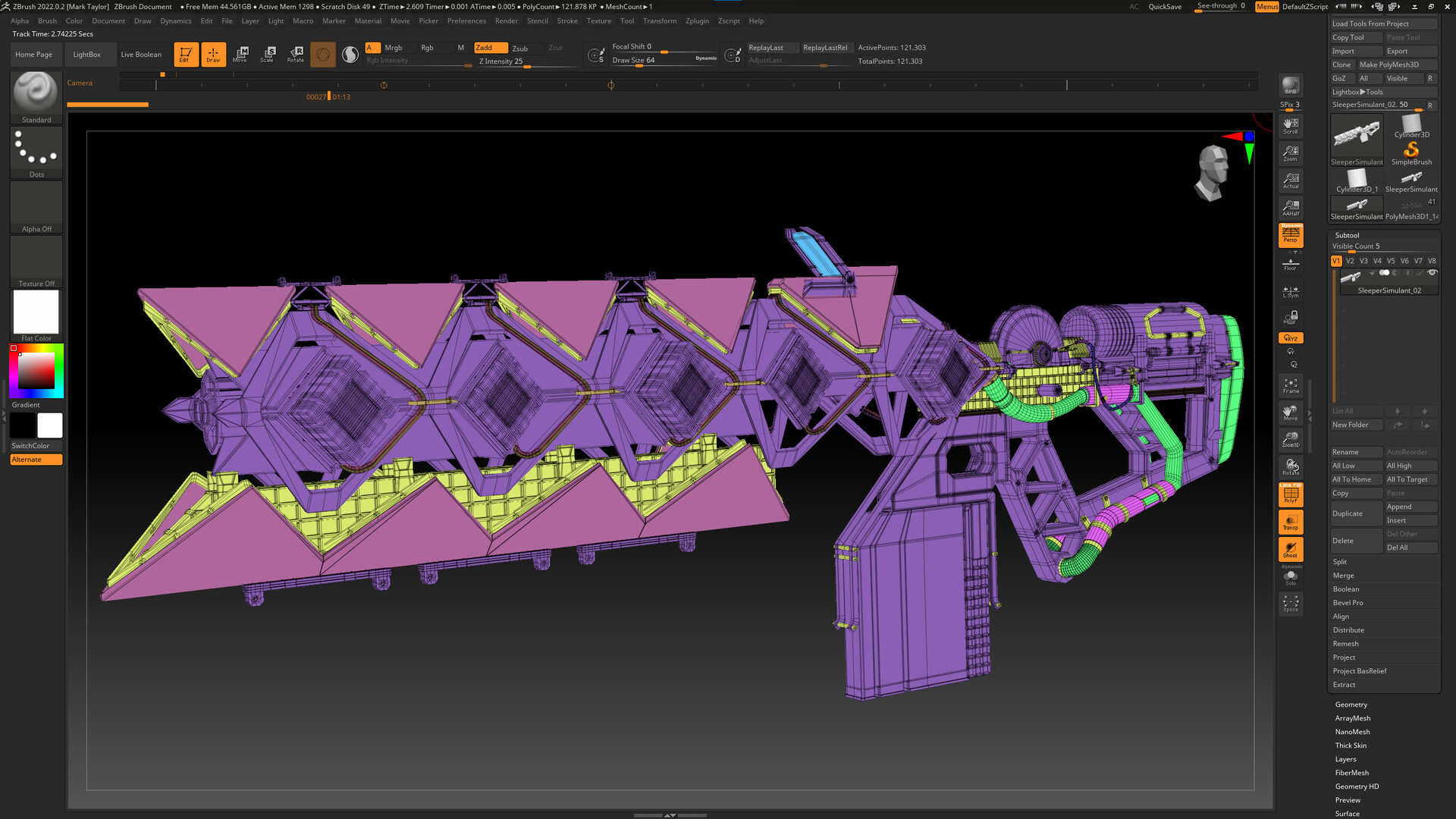 Mark Taylor - Sleeper Simulant Fan Art