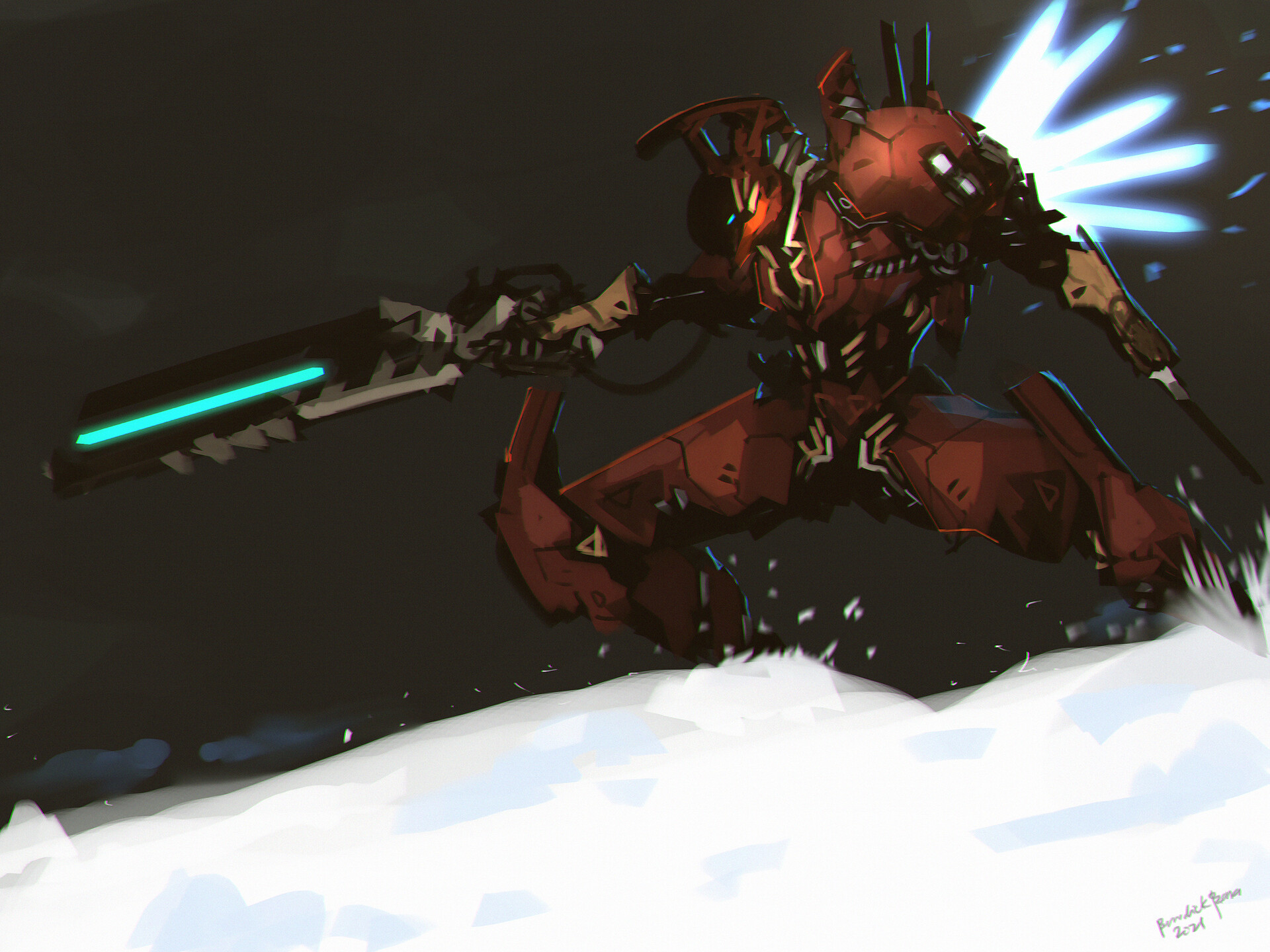 ArtStation - Mecha Knight Solaris