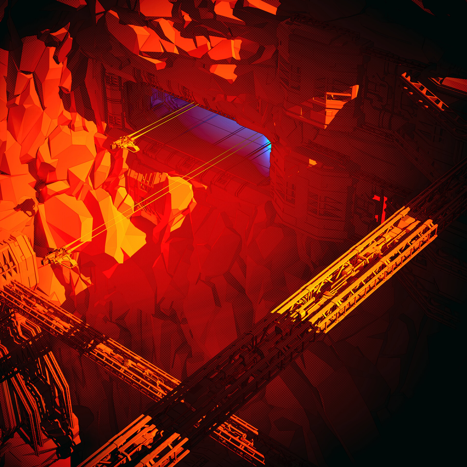 ArtStation - Stylized Martian Base 09