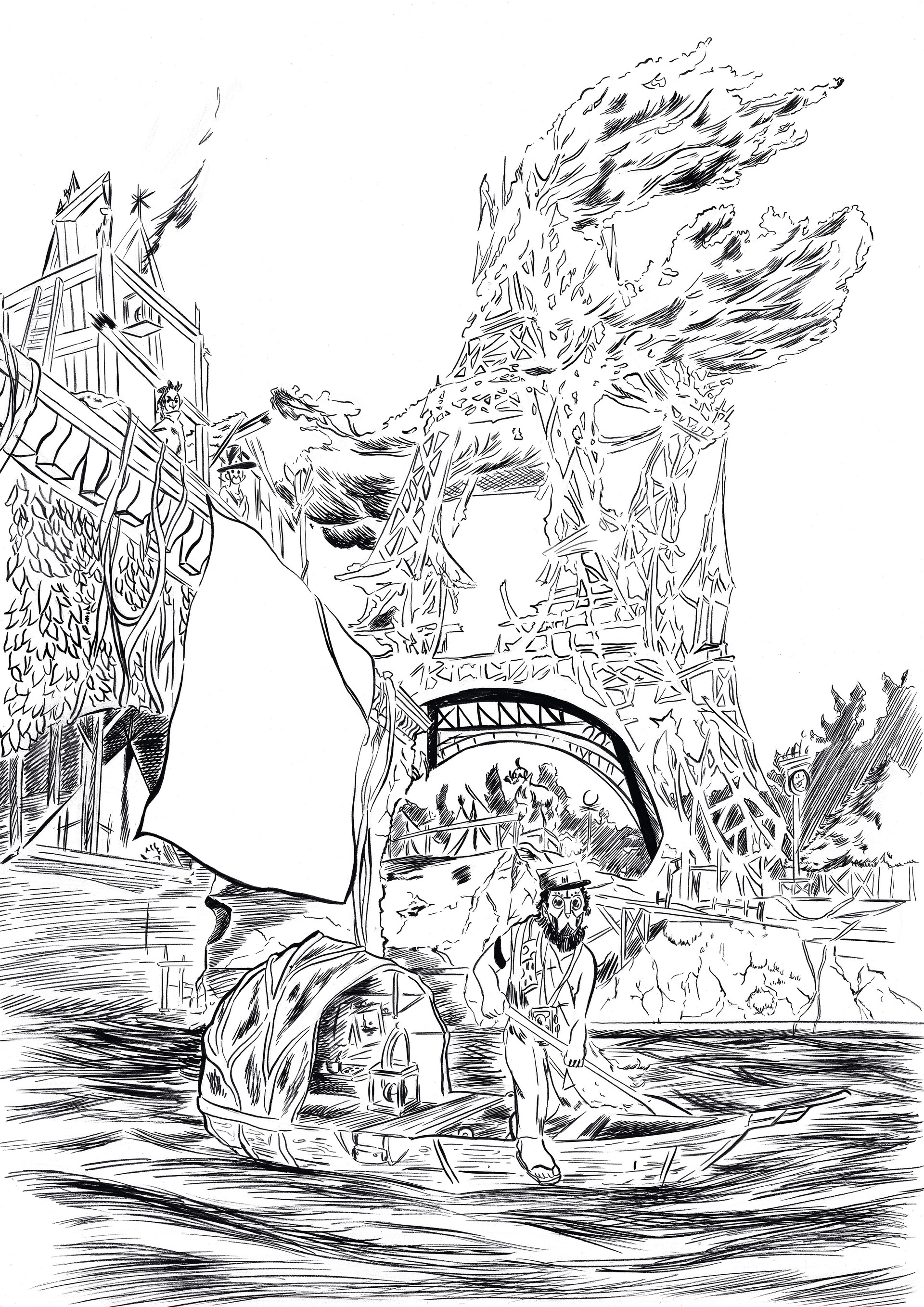 Alessandro Lorusso - The city of La Impressiòn after the impact