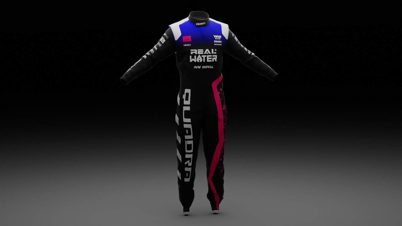 HONGWORKS Design - Cyberpunk 2077 Real Water Driver suit