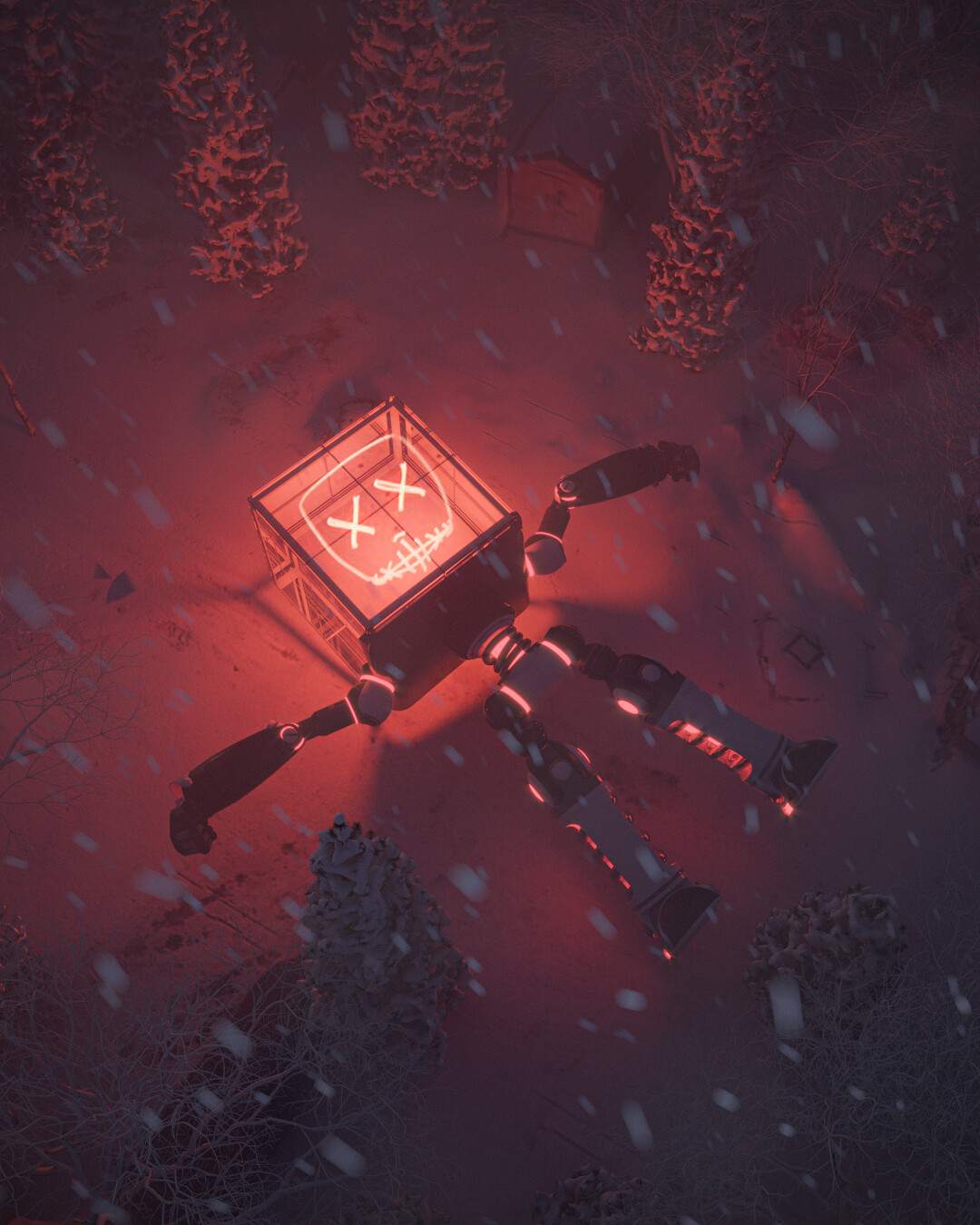 ArtStation - Robot is dead