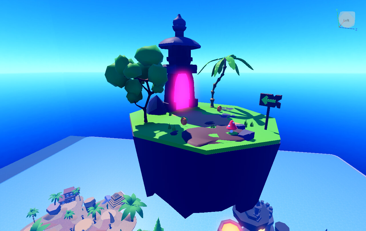 ArtStation - Low poly beachy map