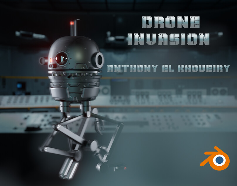 ArtStation - Drone Invasion