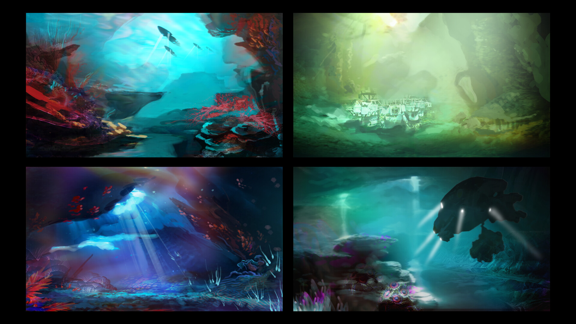 ArtStation - Aquatic Game project - Concept