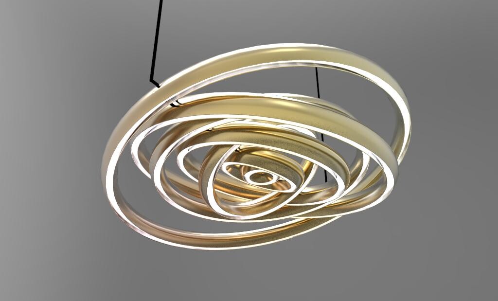 ArtStation - Solar chandelier