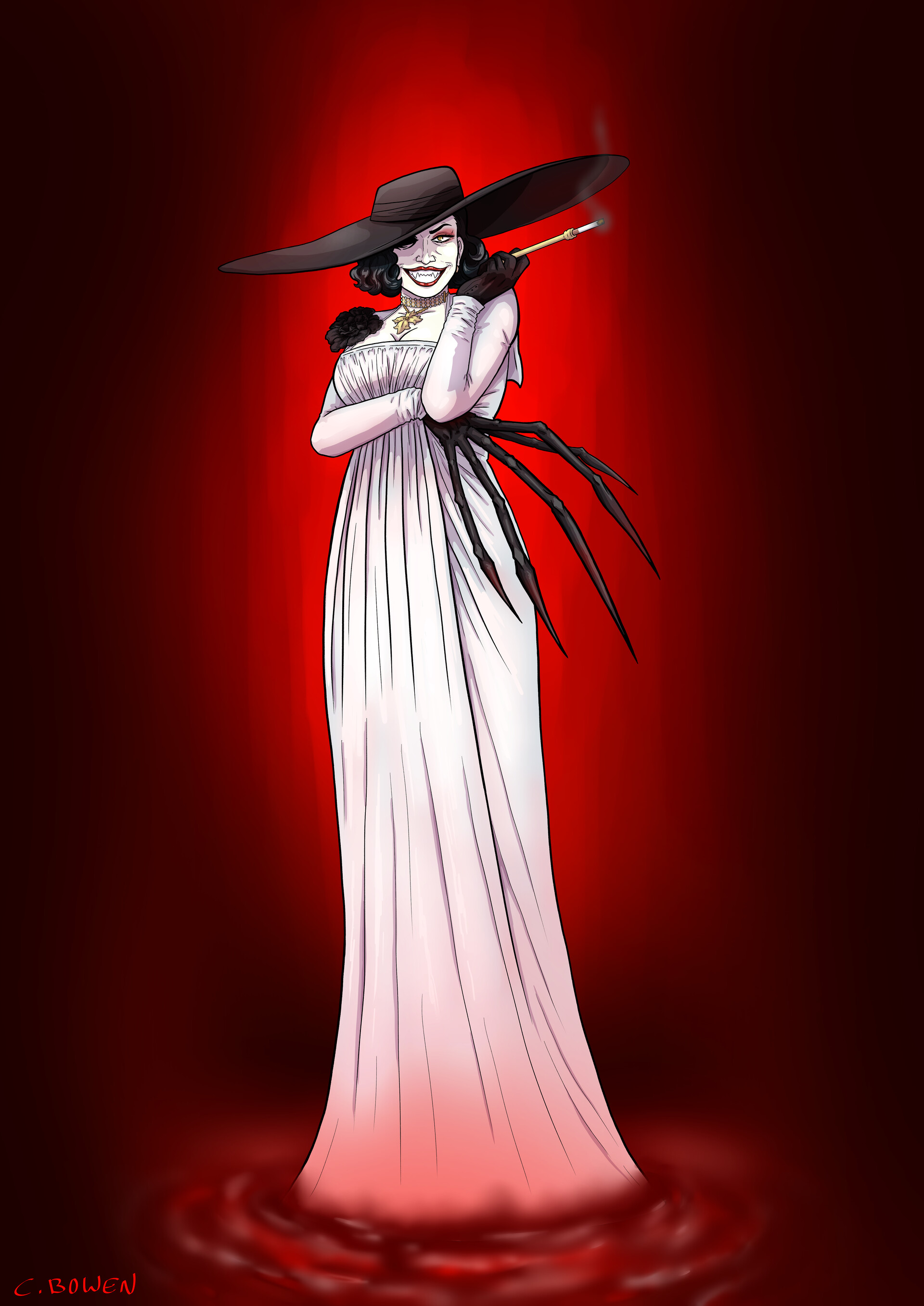 ArtStation - Lady Dimitrescu