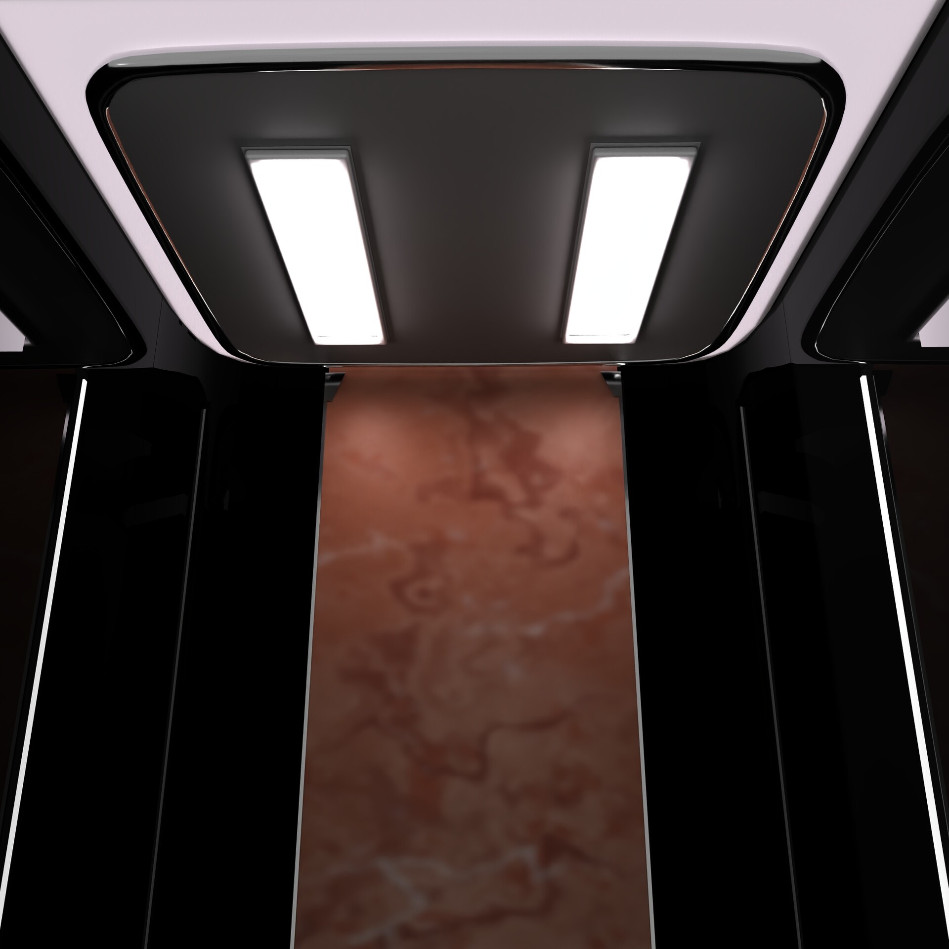 ArtStation - Elevator interior design