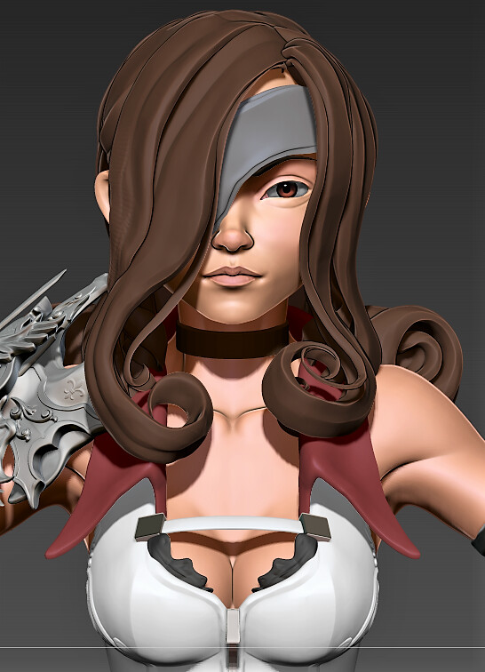 ArtStation - FF9 Beatrix Concept - WIP