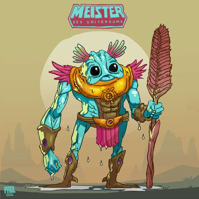 ArtStation - Mer-Man / Motu fanart