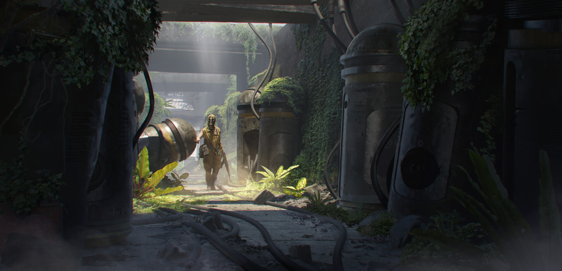 ArtStation - Abandoned Lab