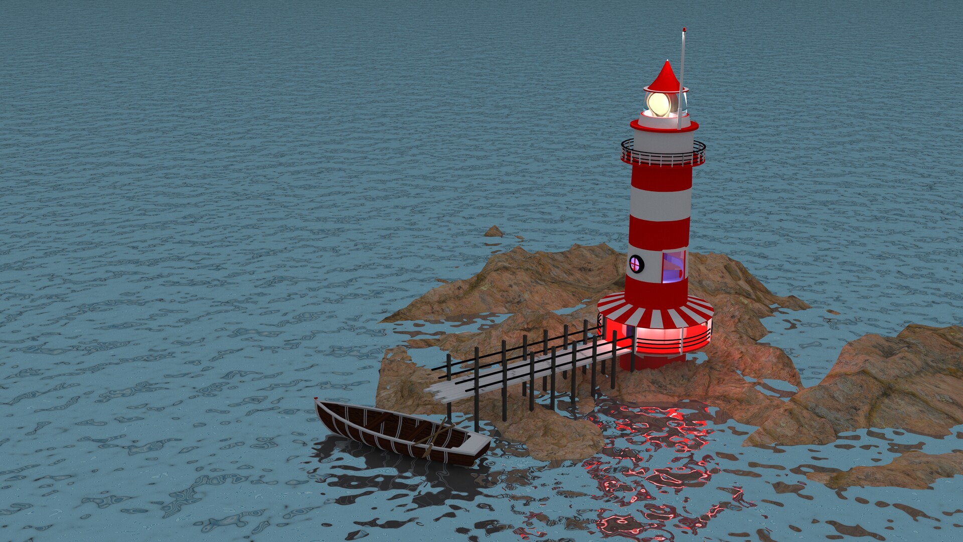 ArtStation - Lighthouse 3d Modeling