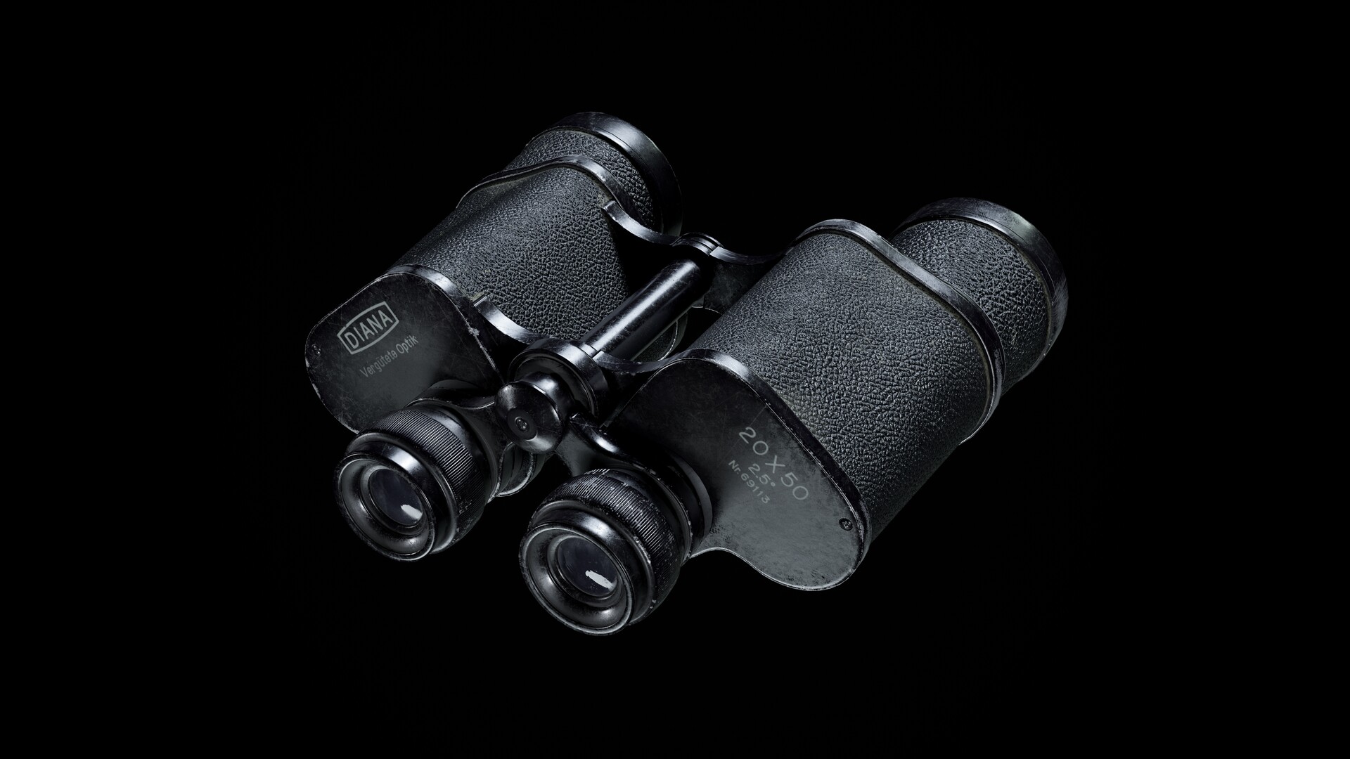 ArtStation - Binocular DIANA optic 20x50 game prop