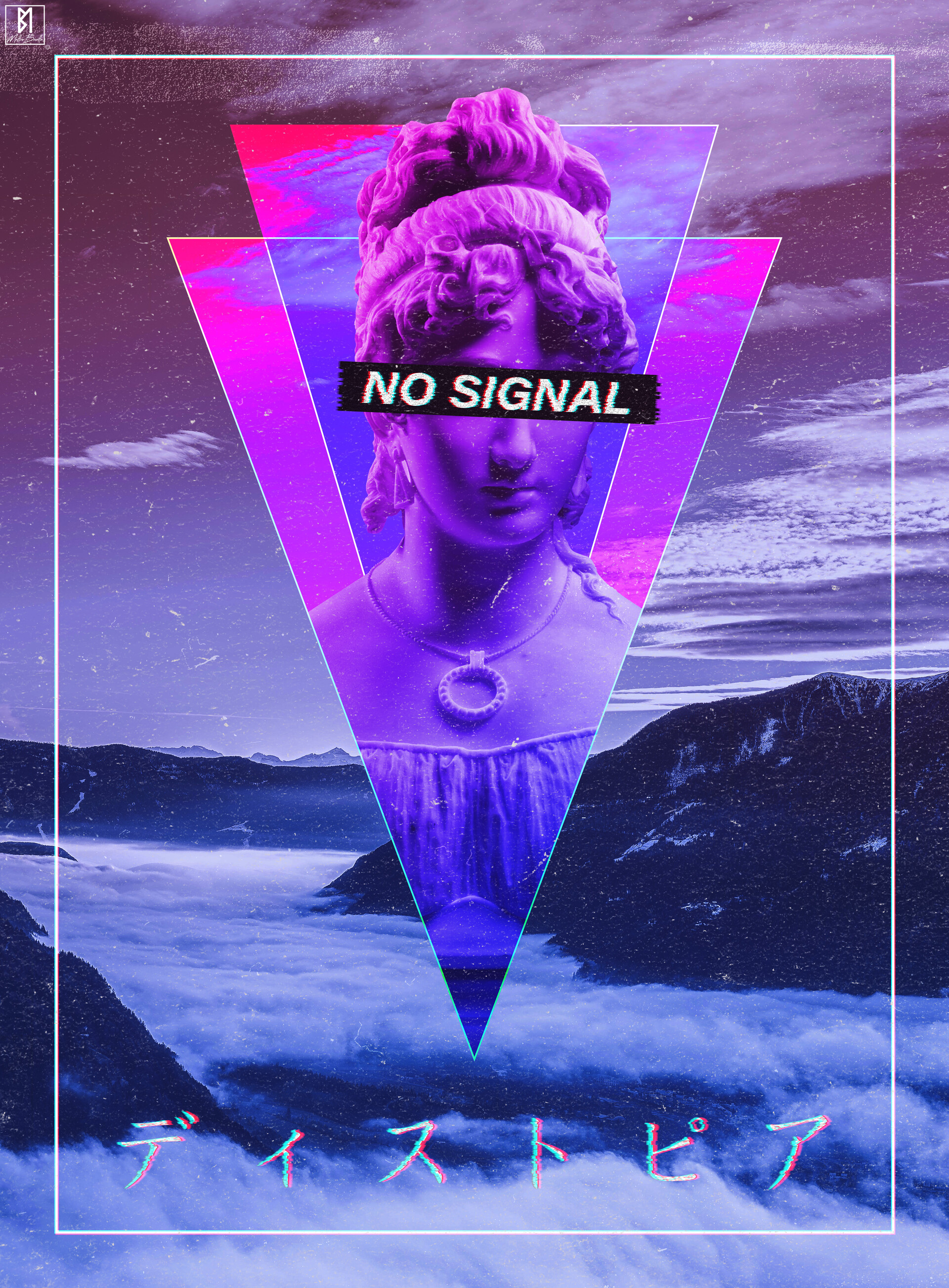 ArtStation - Aesthetic-Vaporwave Statue