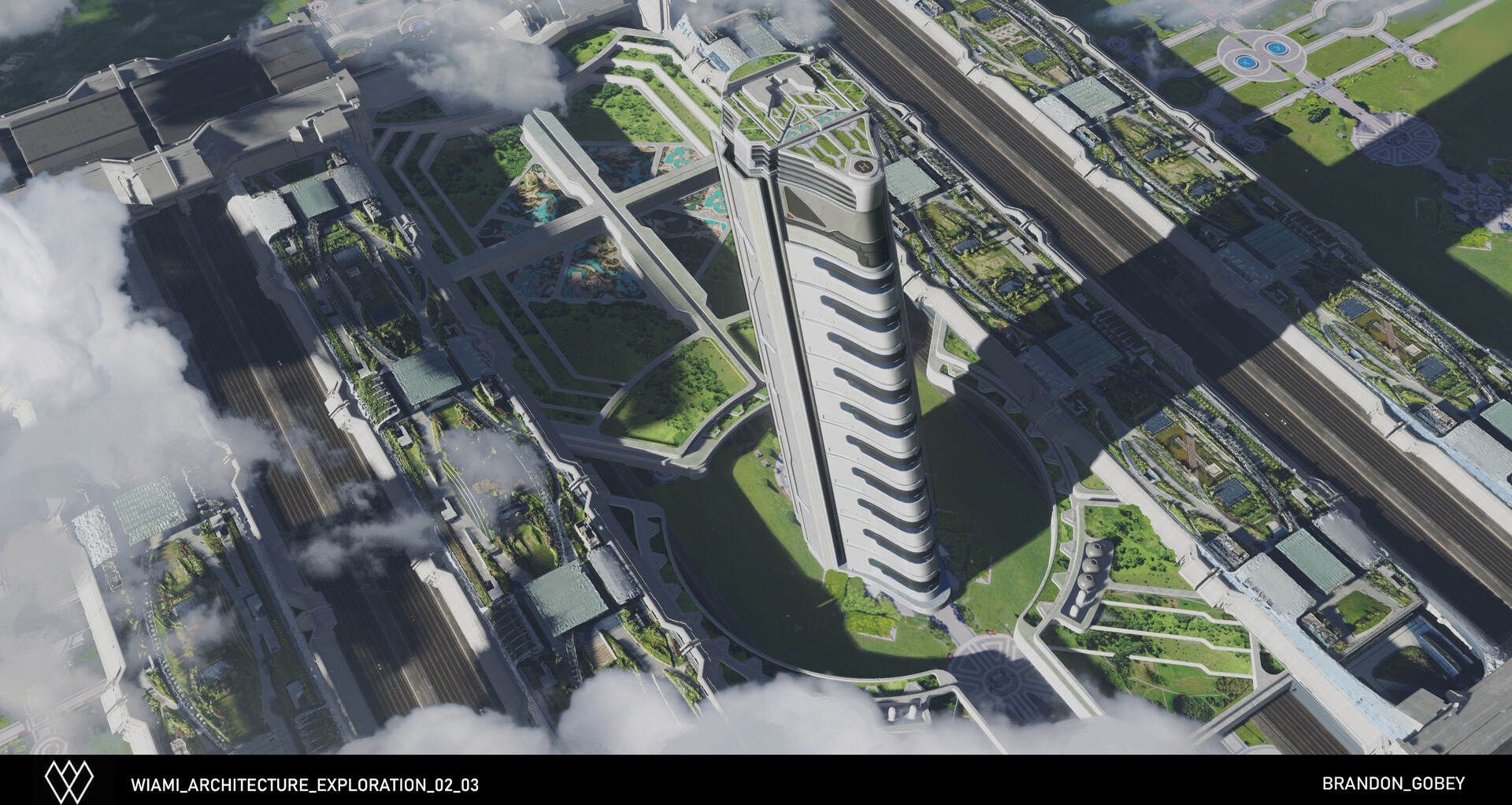 Architects of Hyperspace, by Ron Walotsky : SuperStructures