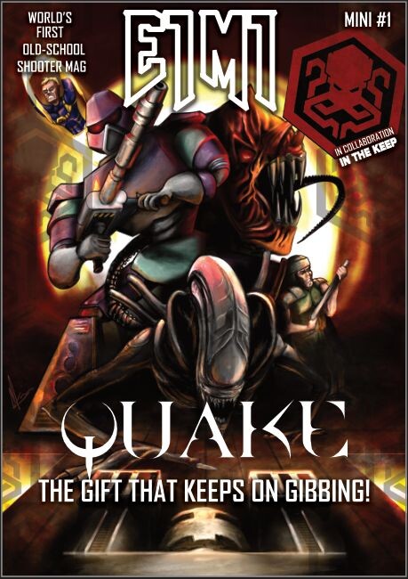 ArtStation - Quake E1M1 Magazine