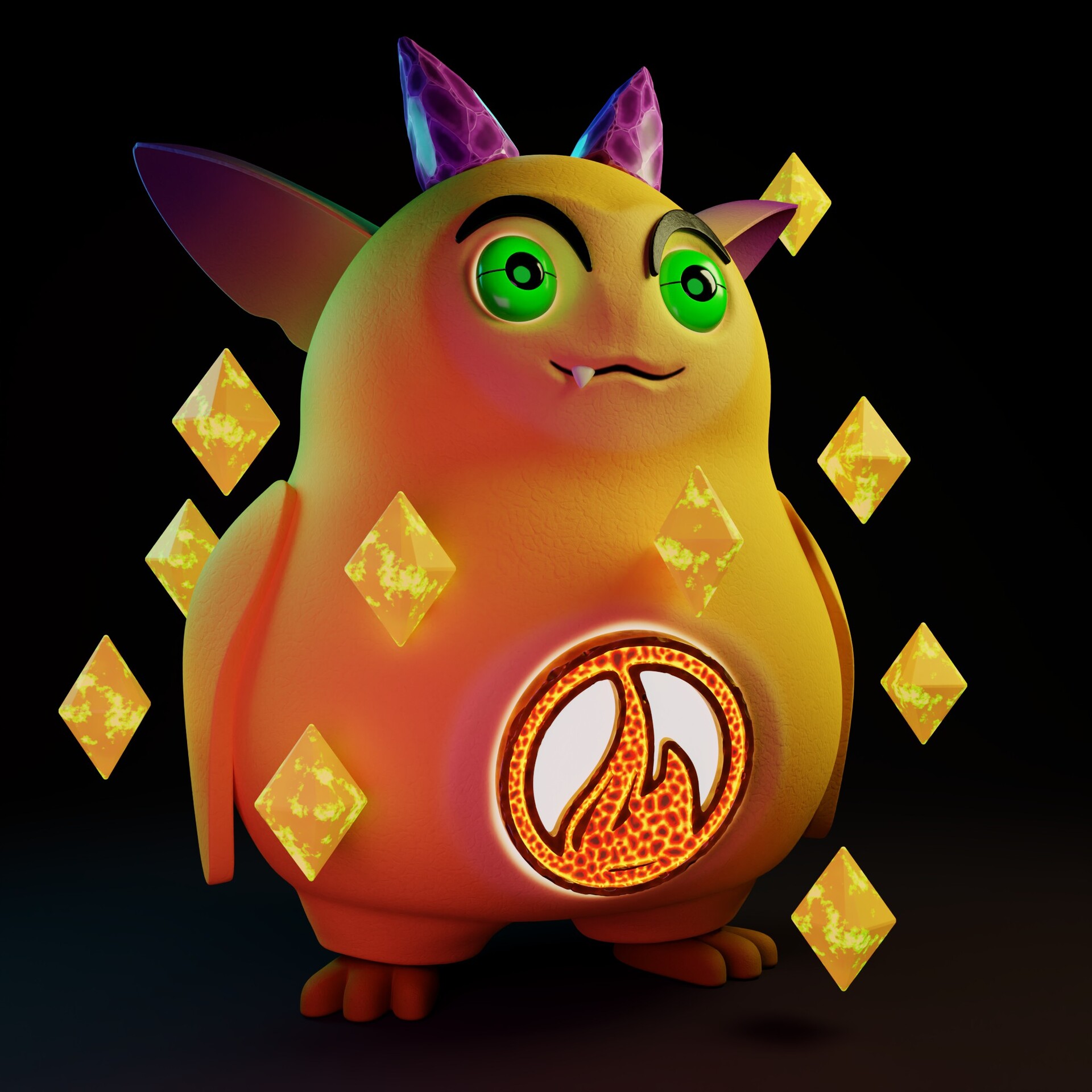 ArtStation - NFT character RUNA