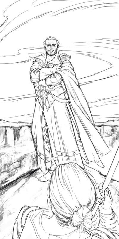 dragon age coloring pages