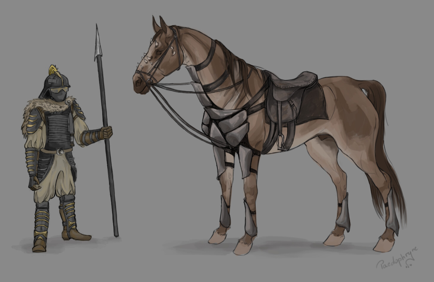 ArtStation - Dune: House of Moritani - cavalry