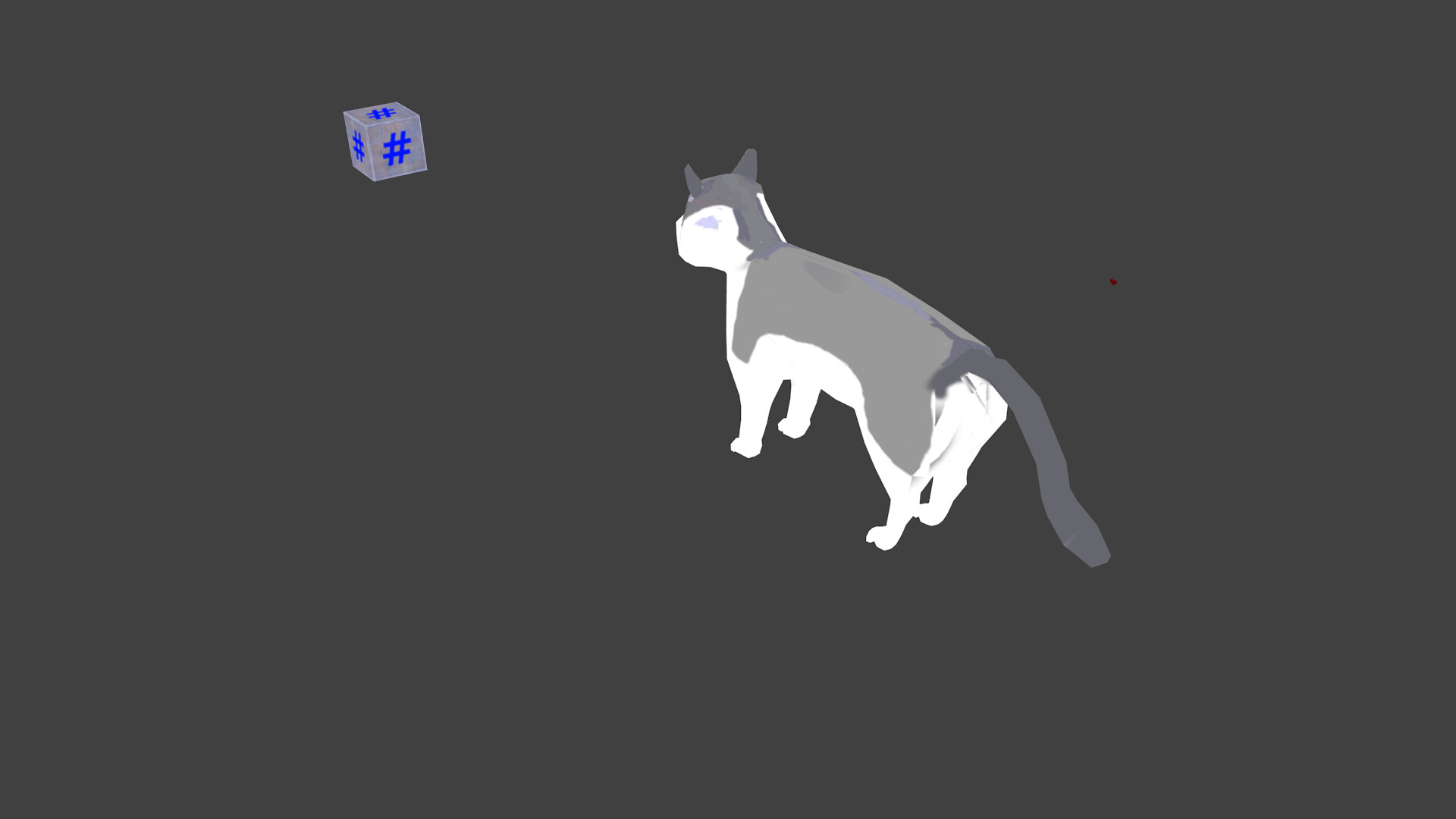 Ivan P. - A final cutscene - robotfindskitten in 3d