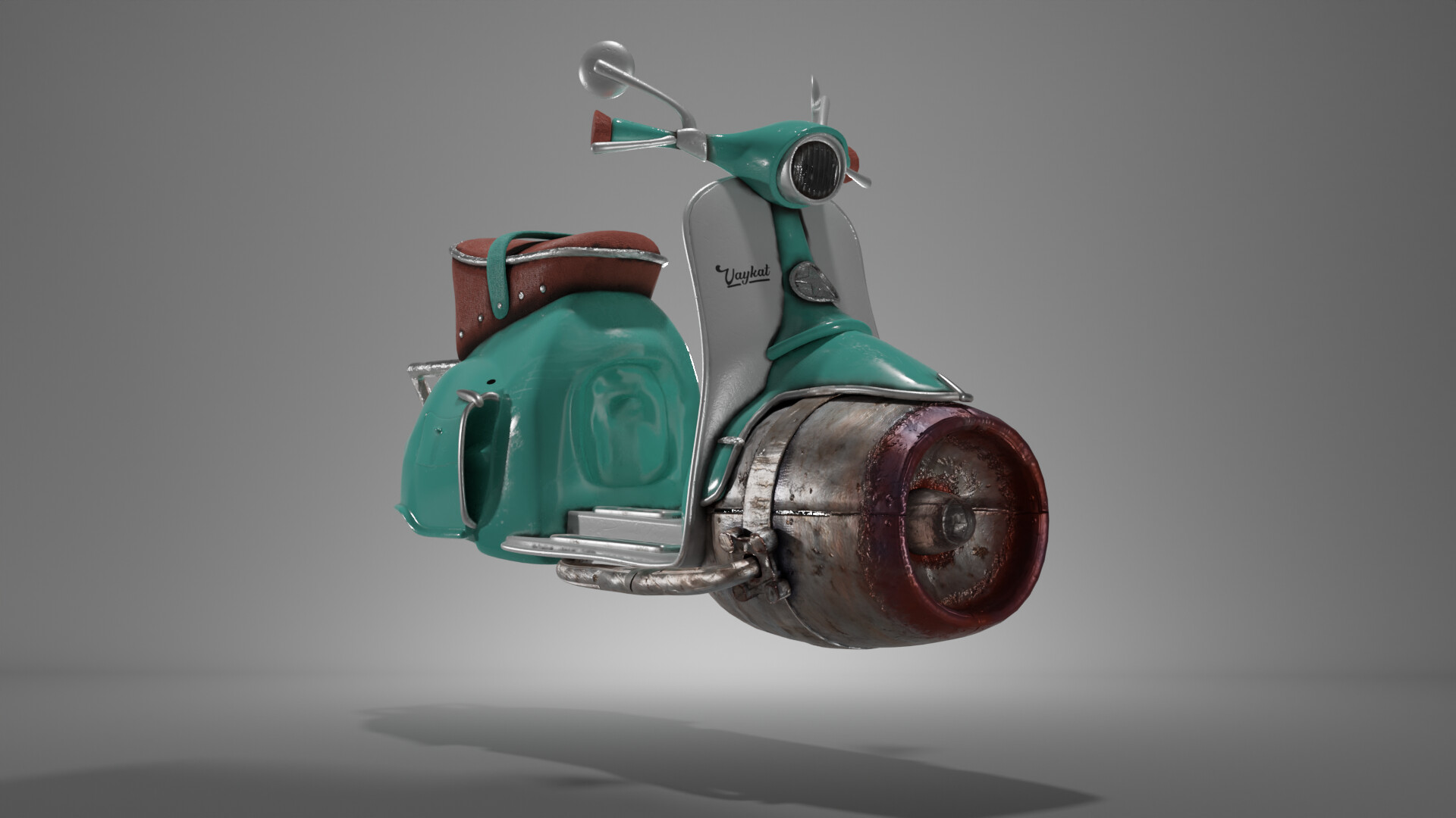 Jesús Silva - Vyatka Flying Scooter 3D Concept