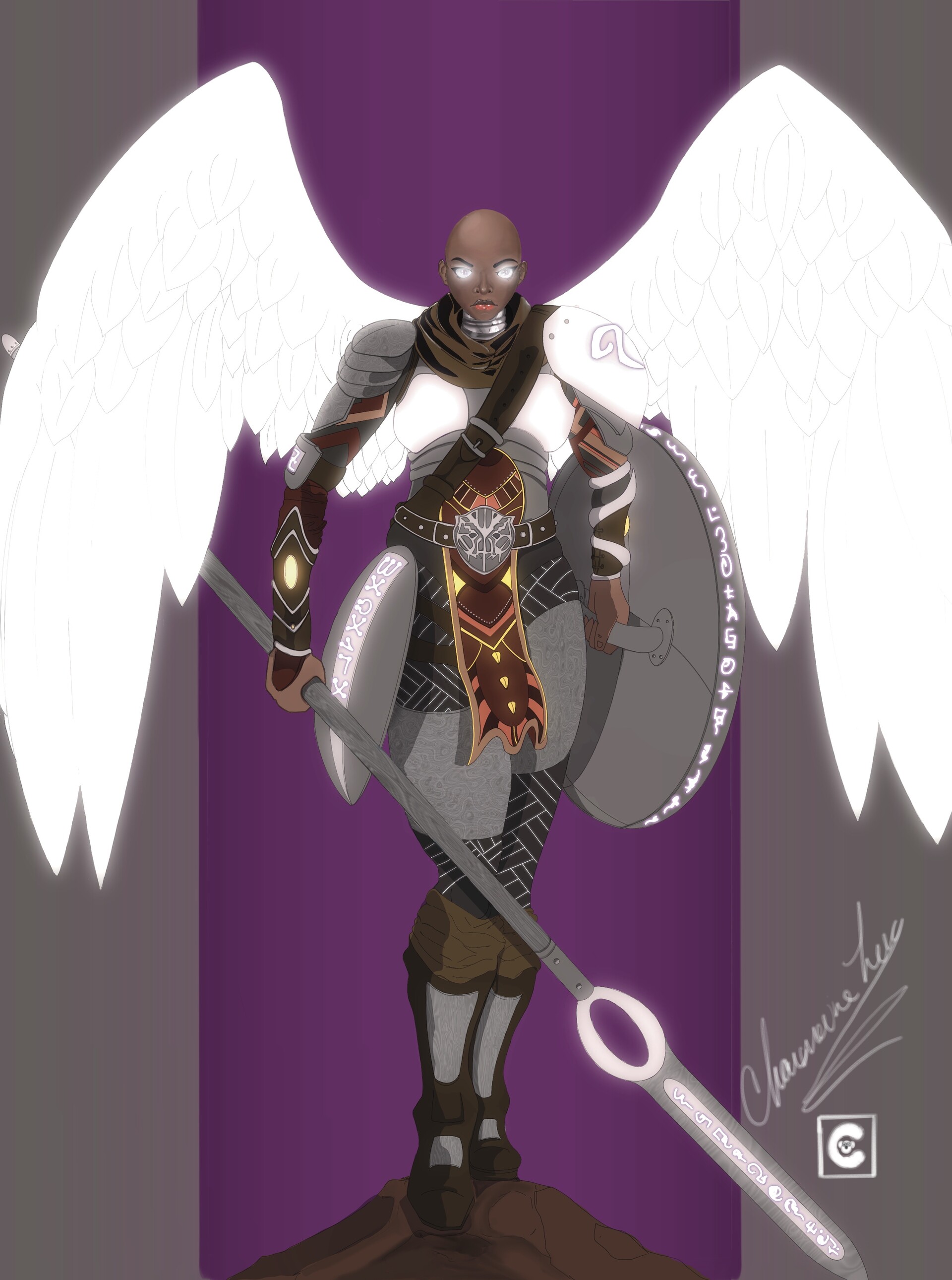 ArtStation - Wakanda Angel