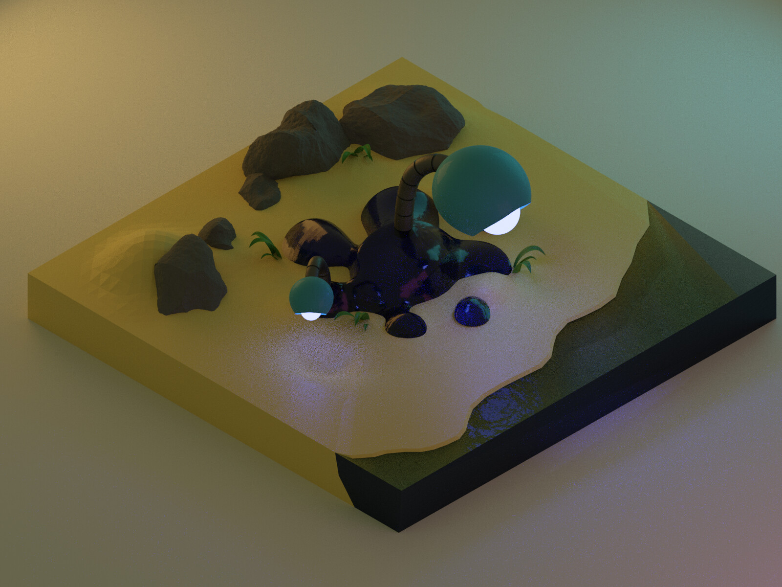 ArtStation - Goop Lamp