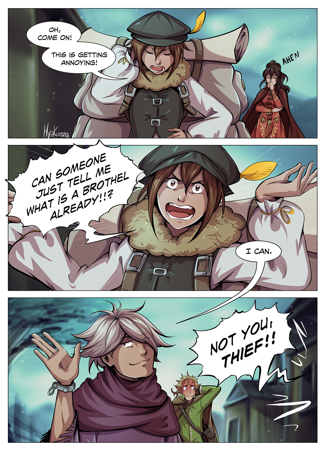 Paula "Polux" Fidelis - Octopath Traveler Comics