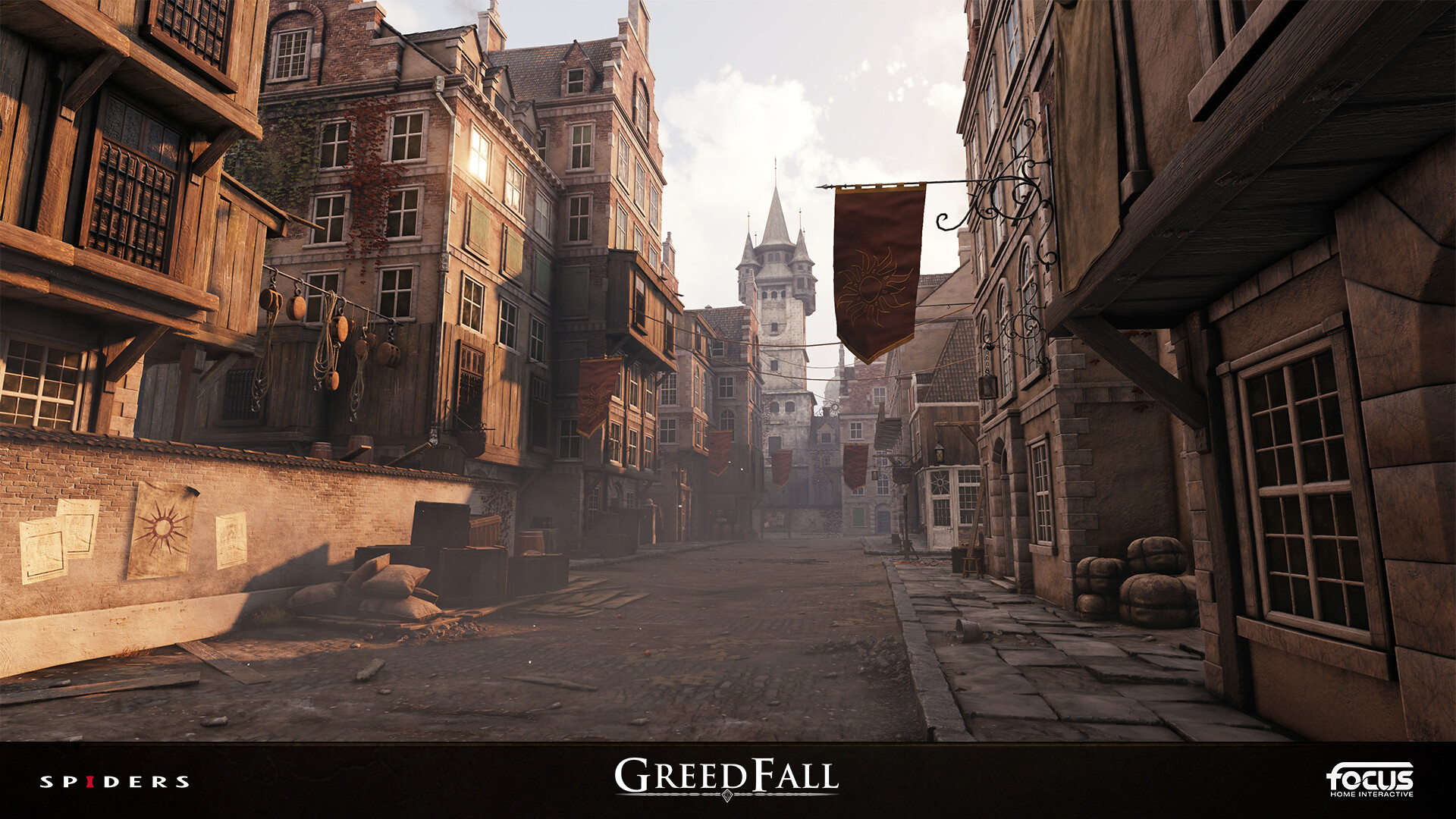 Frederic Chemin - Greedfall - city
